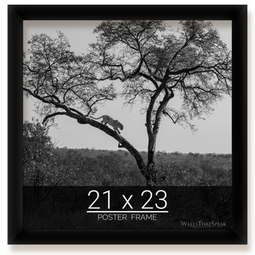 17x30 Black Picture Frame for Puzzles Posters Photos or Artwork ...