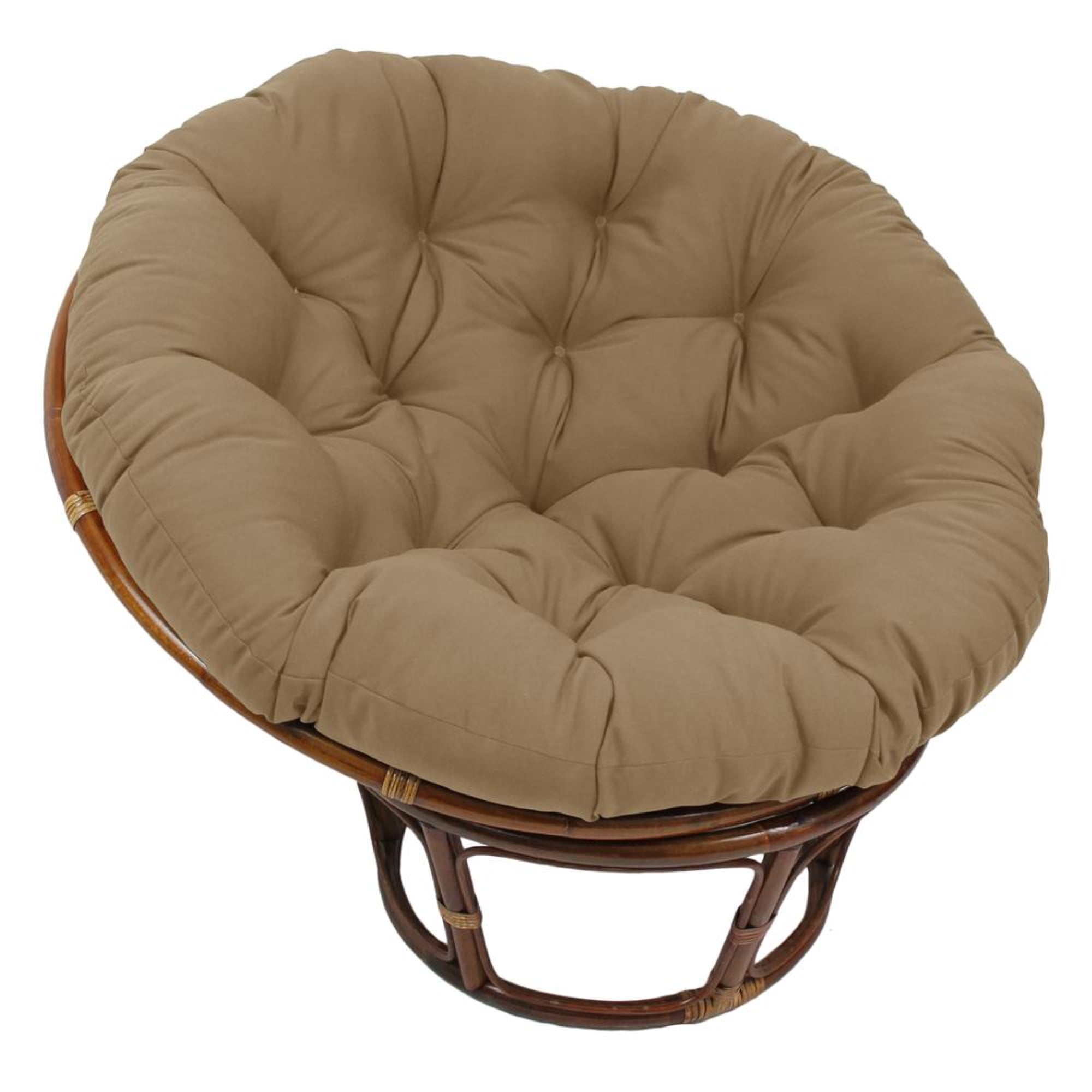 Click here for Blazing Needles 44-Inch Solid Twill Papasan Cushio... prices