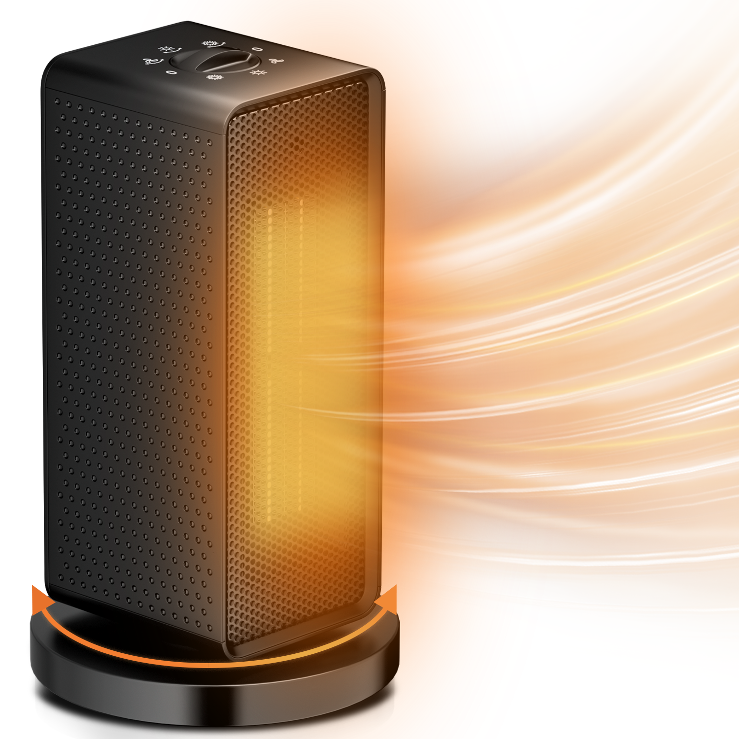 Magshion 1200W Space Heater for Indoor Bedroom Use, Heating Electric ...