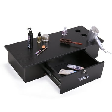 Ktaxon Wall Mount Hair Salon Styling Station Stylist Cabinet With ...
