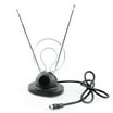 GE Traditional Rabbit Ears Indoor HDTV Antenna, 30-mile Range, VHF UHF ...