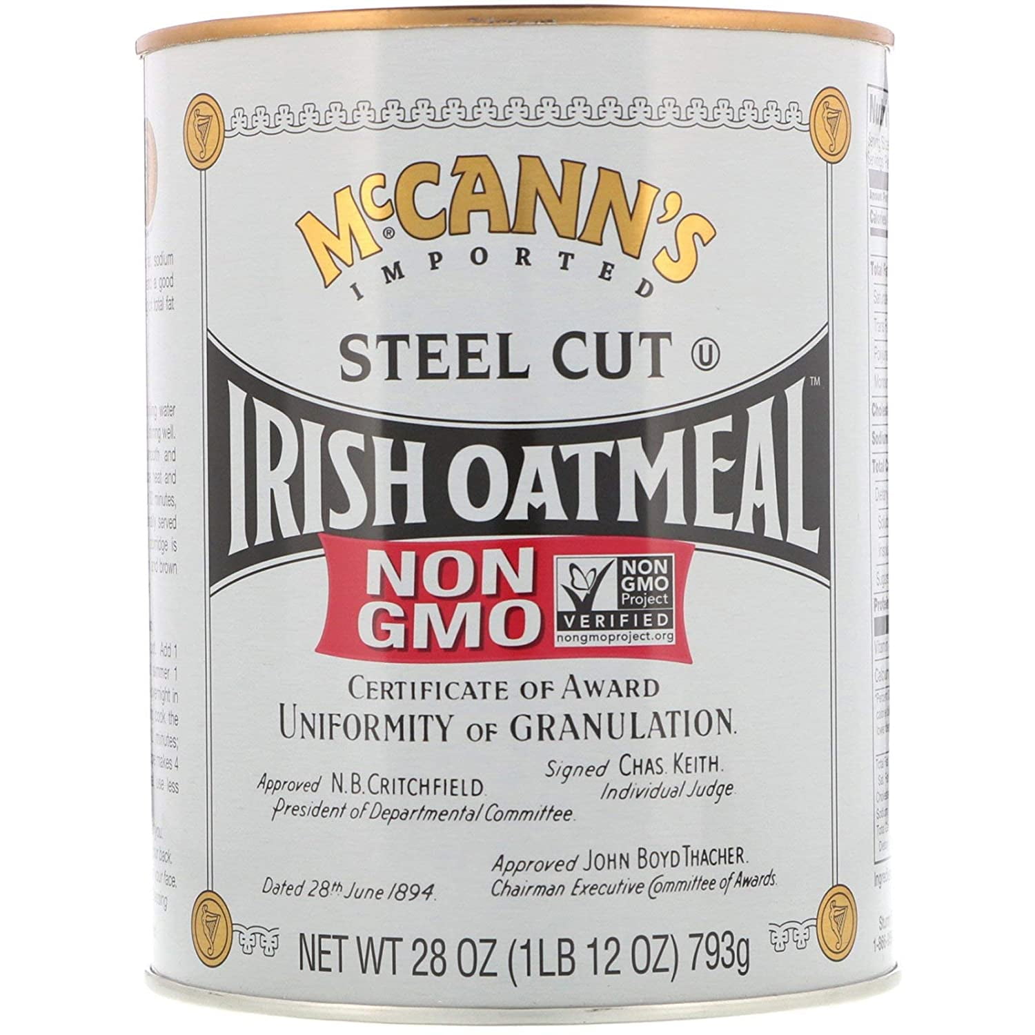 McCann's Steel Cut Irish Oatmeal 28 oz Pack of 3 - Walmart.com