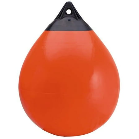 8 in. dia. - 25.1 in. A-0 Red Circumference Buoy with Bar Code ...
