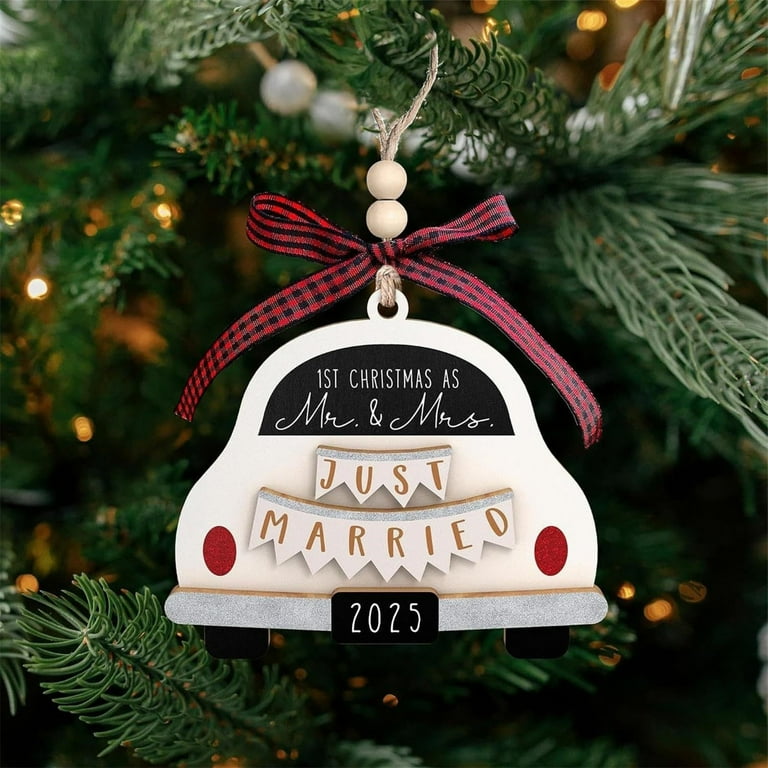 Our First Christmas Married Ornament