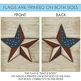 Toland Home Garden American Star Military Patriotic Flag Double Sided ...