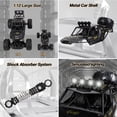 Wisairt 1:12 Large RC Cars,4WD Large Remote Control Monster Truck 2.4 ...