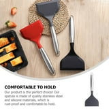 Bbq Tools Silicone Frying Spatula Beef Meat Scraper Omelette Grill ...