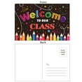 WaaHome 30pcs Welcome to Our Class Postcards 4''X6'' Welcome Back to ...