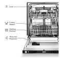 Honeywell 18 inch Dishwasher with 8 Place Settings, 6 Washing Programs ...
