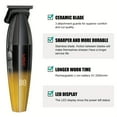ZCB LIKE HOME 906 Fresh Fade Hair Trimmer, Professional Hair Clipper ...