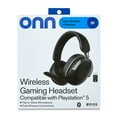Free Shipping! Onn+ Wireless Gaming Headset Compatible with PlayStation ...