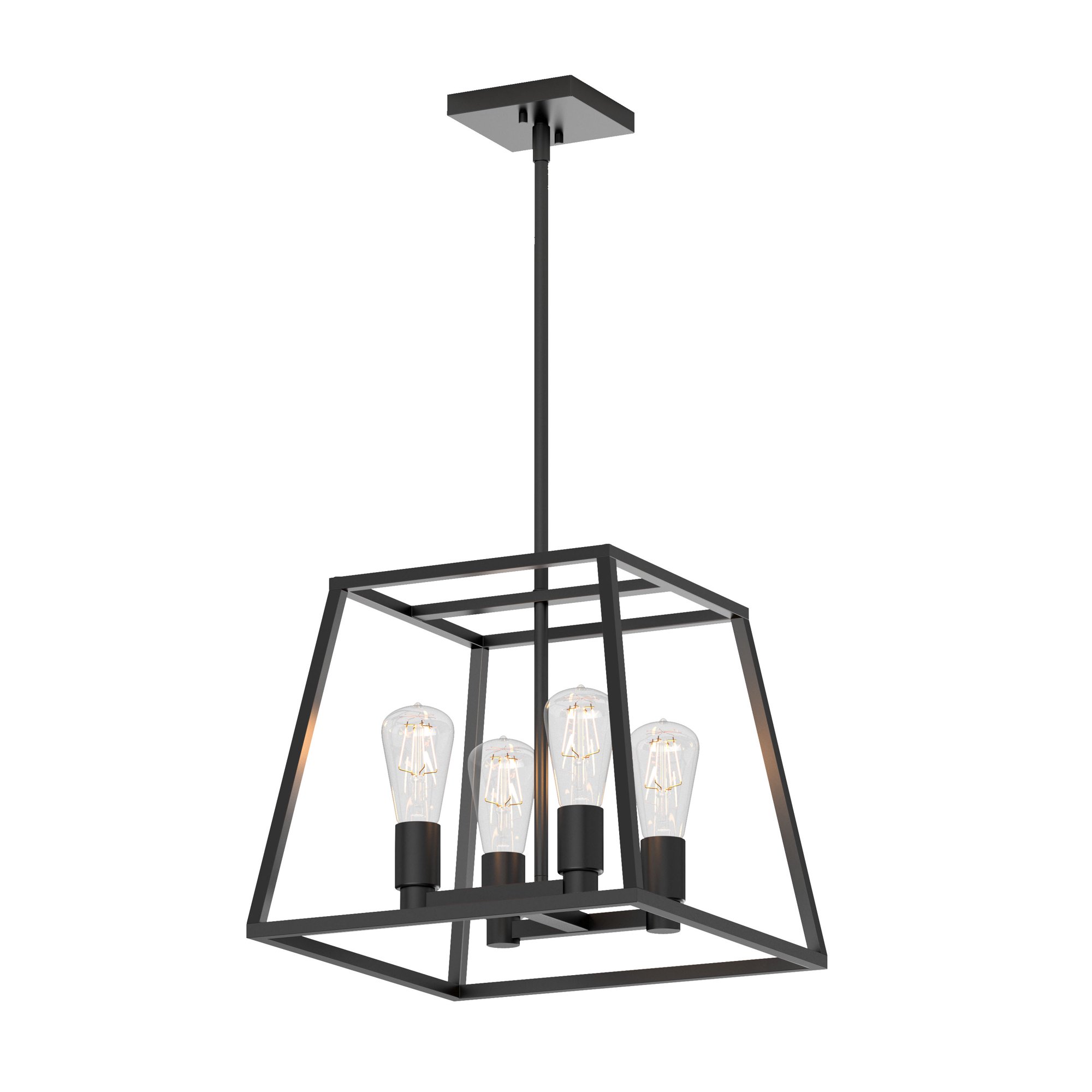 Click here for Artika Carter Modern Mid-Century Chandelier  Black prices
