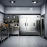 WILPREP Reach-in Commercial Refrigerator, 81" Solid Door Commercial ...