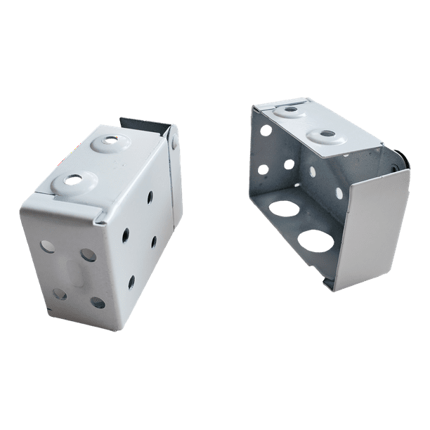 Mounting Brackets for Low Profile 2 Inch Horizontal Blinds in White for ...