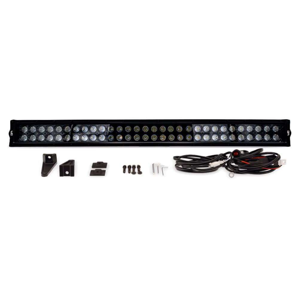 Body Armor 4x4 30" Blackout LED Light Bar Combo Beam With Wire Harness ...