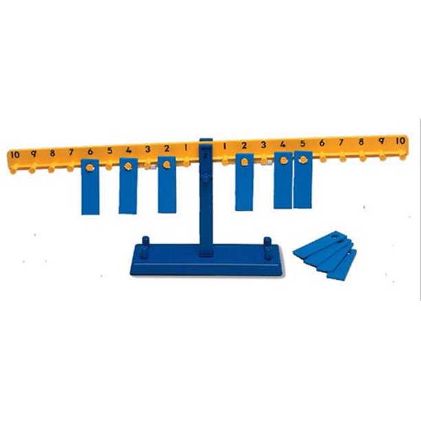 LEARNING RESOURCES LER0100 MATH BALANCE-8-1/2T 20 10G WEIGHTS - Walmart.ca