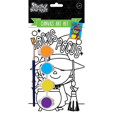 Colorbok Kids Canvas Painting 4"X6"-Witch -34016114 | Walmart Canada