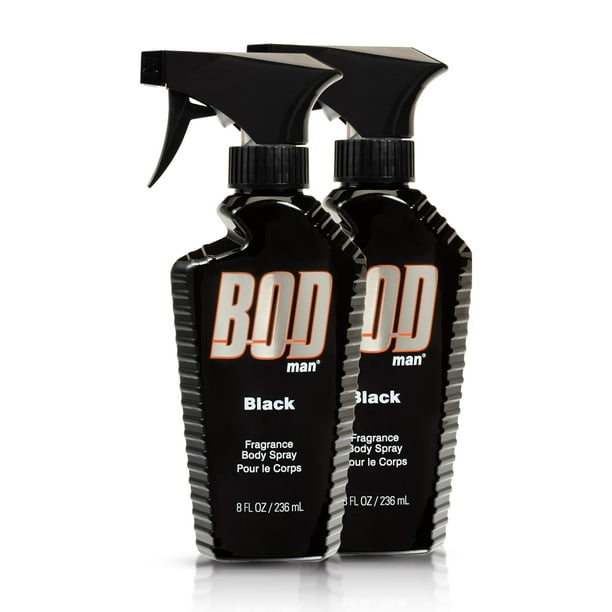 Spray corporal con fragancia Bod Man Black, 240 ml (paquete de 2 ...