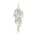 Artificial Flowers 1 Three Color Petunia Wall Hanging Vine for Outdoor ...