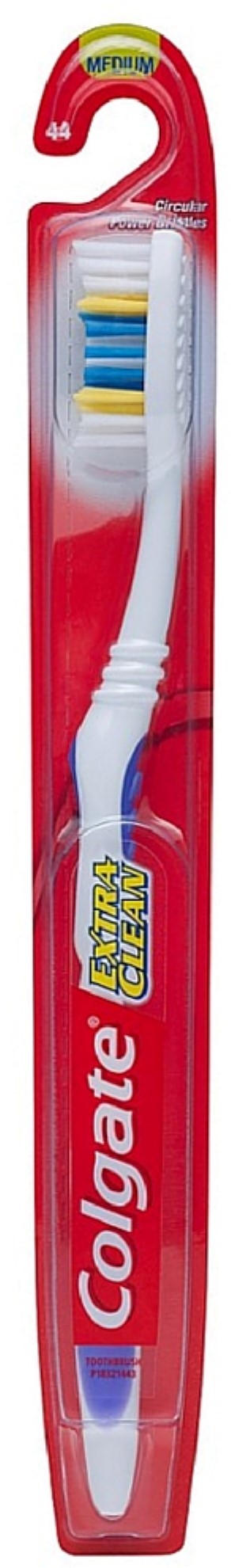 Colgate Extra Clean Medium Toothbrush 1 ea - Colors May Vary (Pack of 6 ...