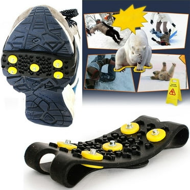 Celsius Sure-Grip Ice Cleats with Buckle-On Spikes - Walmart.com