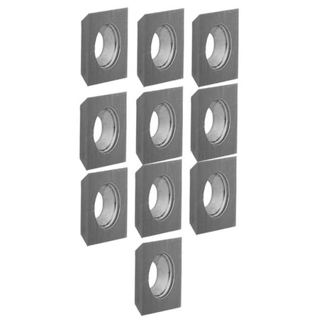 10Pcs Square Wood Lathe Turning Tools Set Tungsten Carbide Carbide ...