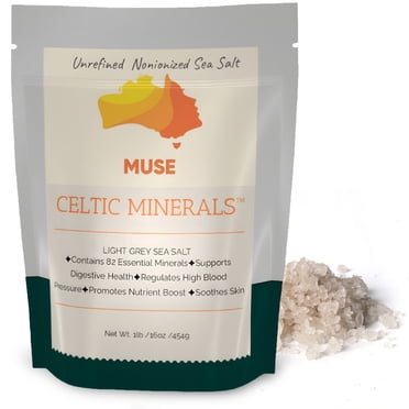 Le Marinier Extra Fine Celtic Salt, 1.1lb - 100% Natural Unrefined ...