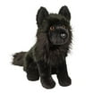 Vilkas Large 12 Inch Cute Black Wolf Stuffed Animal Plush Toy - Walmart.com