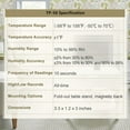 ThermoPro TP50 Indoor thermometer Humidity Monitor Weather Station with ...
