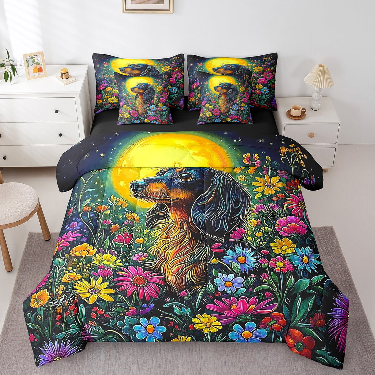 Click here for Erosebridal Dachshund Dog Bed In A Bag Full Size... prices