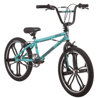Mongoose BRAWLER Boys' Freestyle BMX Bike, 20" wheels, Black - Walmart.com