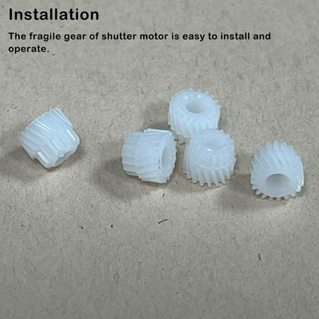 justharion Practical Shutter Motor Diver Gear Lightweight Replacement ...