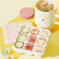 FeiFu Biscuit Shaped Silicone Freezer Mold, Food-Grade Flexible Tray ...
