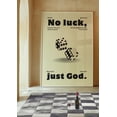 Black and White Minimalist Christian UNFRAMED Poster Aesthetic Trendy ...