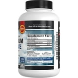 BioSchwartz 500mg Pure Magnesium Glycinate for Nerves, Muscles, Heart ...