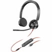 Poly Blackwire 3325 Headset, Black - Walmart.com