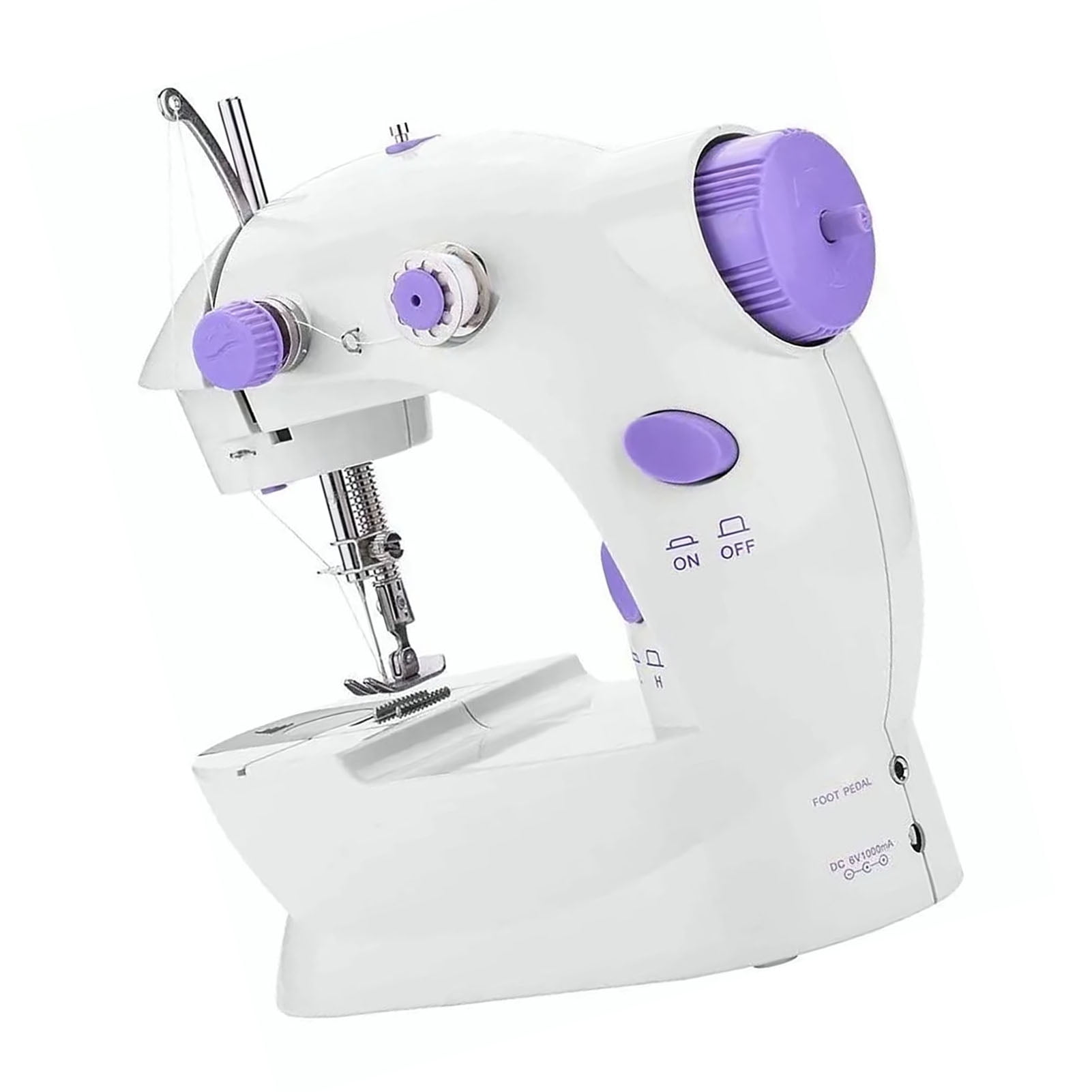 Máquina de coser doméstica, minimáquina de coser LED, máquina de coser ...