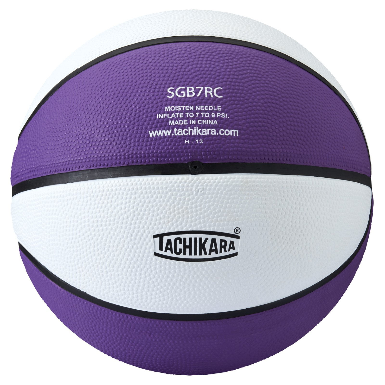 Tachikara SGB7RC.PRW Indoor-Outdoor Rubber 29.5 Basketball - Purple ...