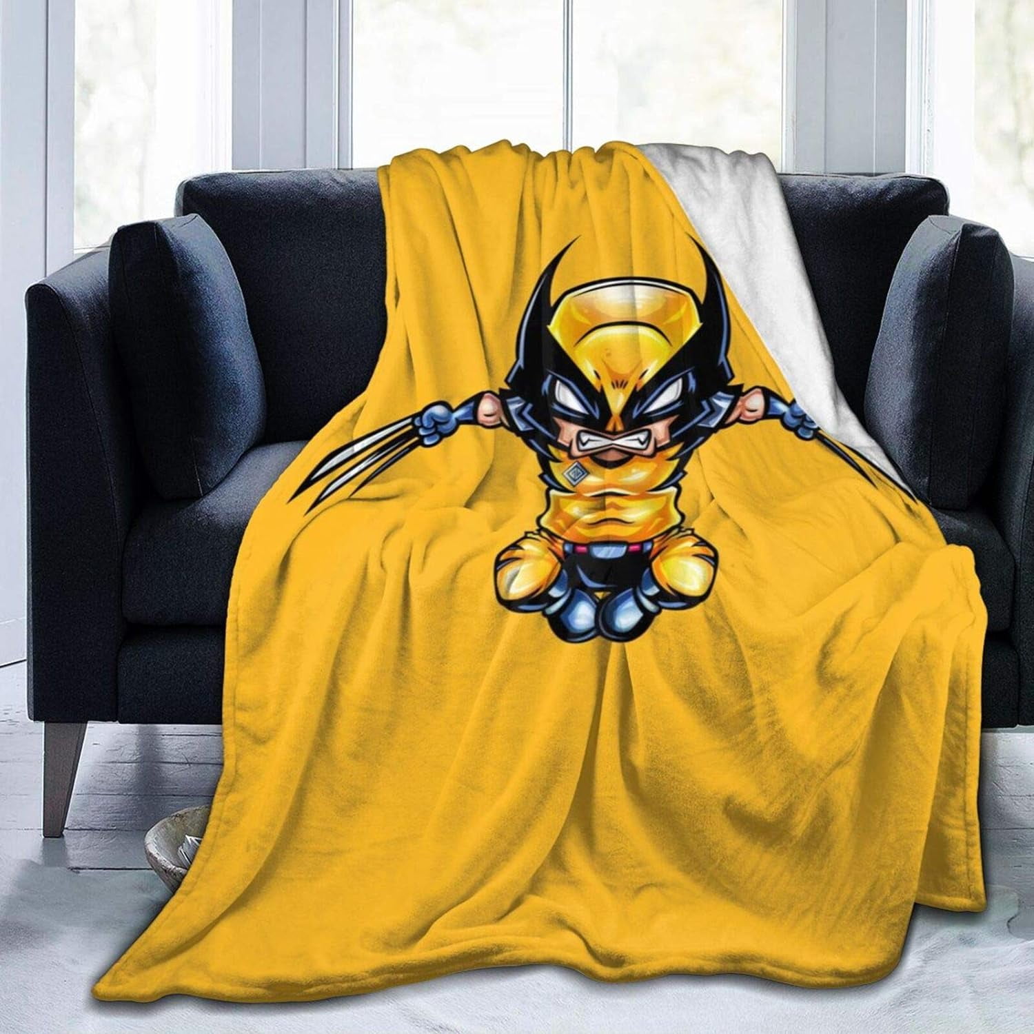 Click here for Hahadaxa Cool Wolverine Blanket Throws Bed Queen S... prices