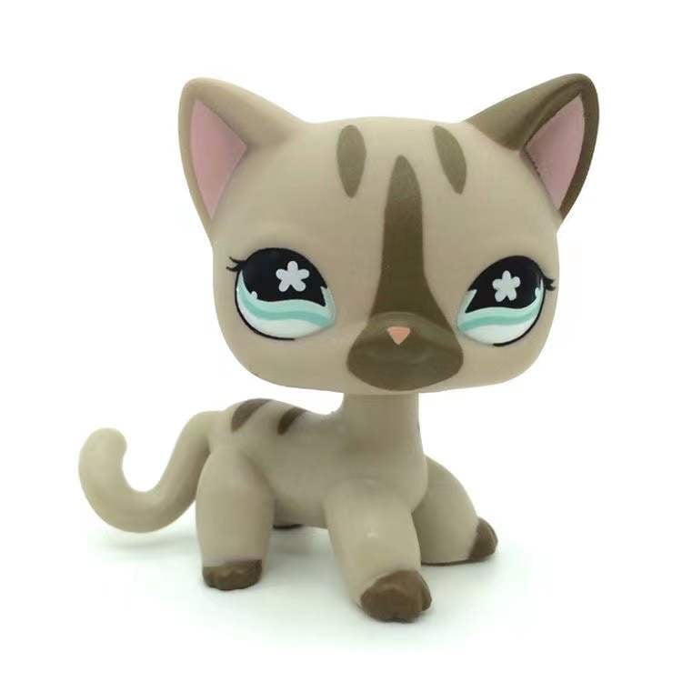 Click here for Yebing Pet Shop Lps Toys Cat Standing Rare Littles... prices