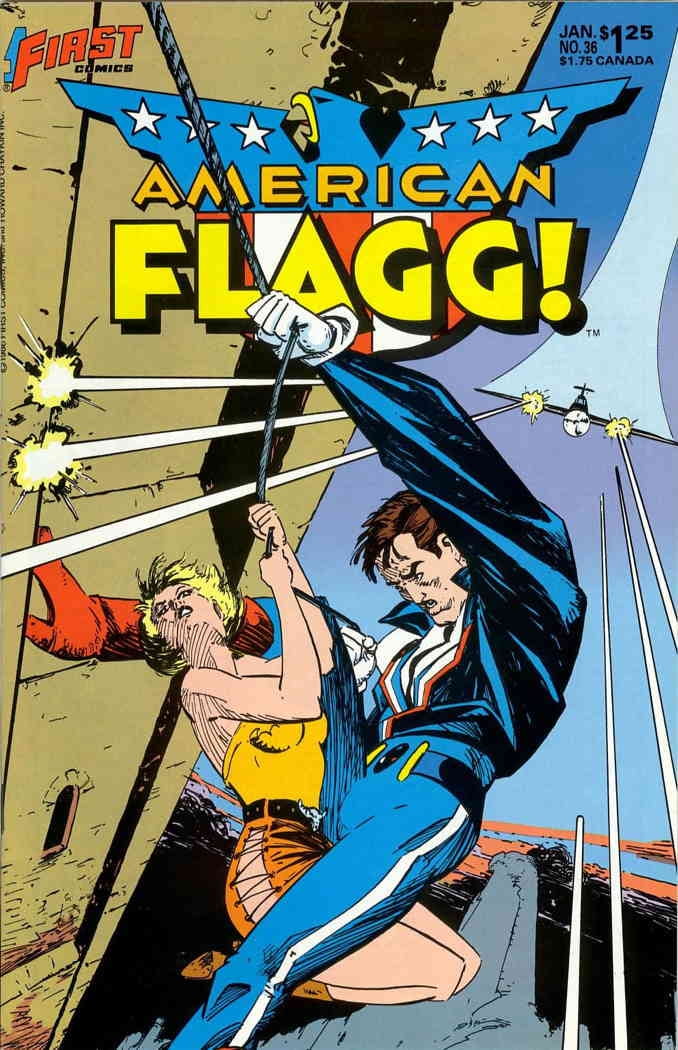 American Flagg #36 VF ; First Comic Book - Walmart.com