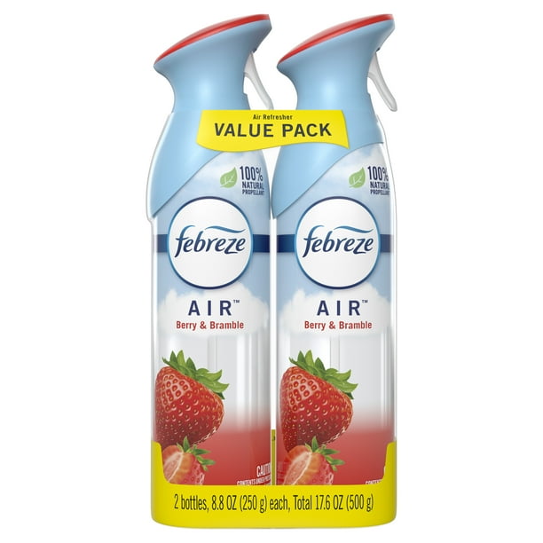Febreze Air Effects Odor-Fighting Air Freshener Berry & Bramble, 8.8 oz ...