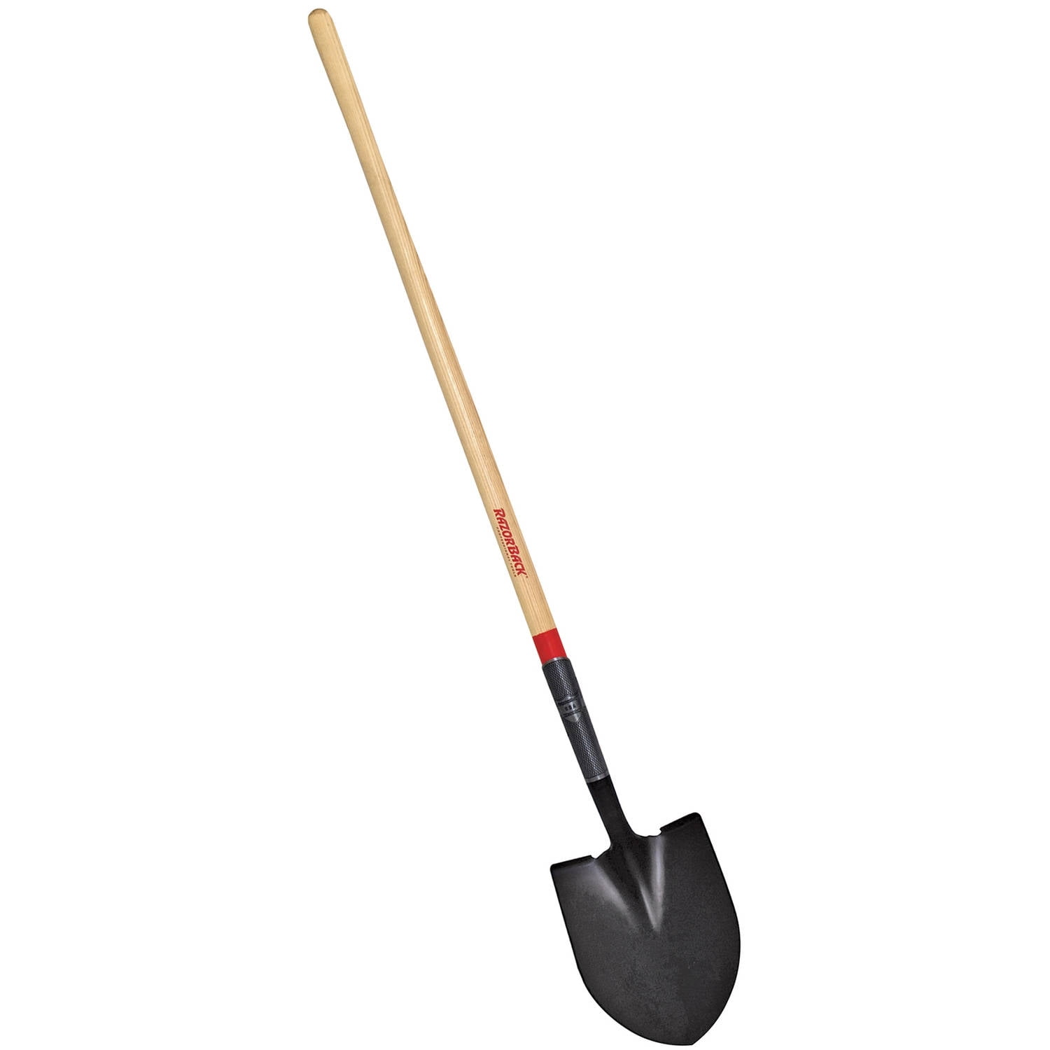 True Temper 2586000 43" Square Point Shovel With Wood Handle and Poly D ...