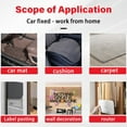 3M Heavy Duty Hook and Loop Strips with Super Adhesive, Heat-Resistant ...