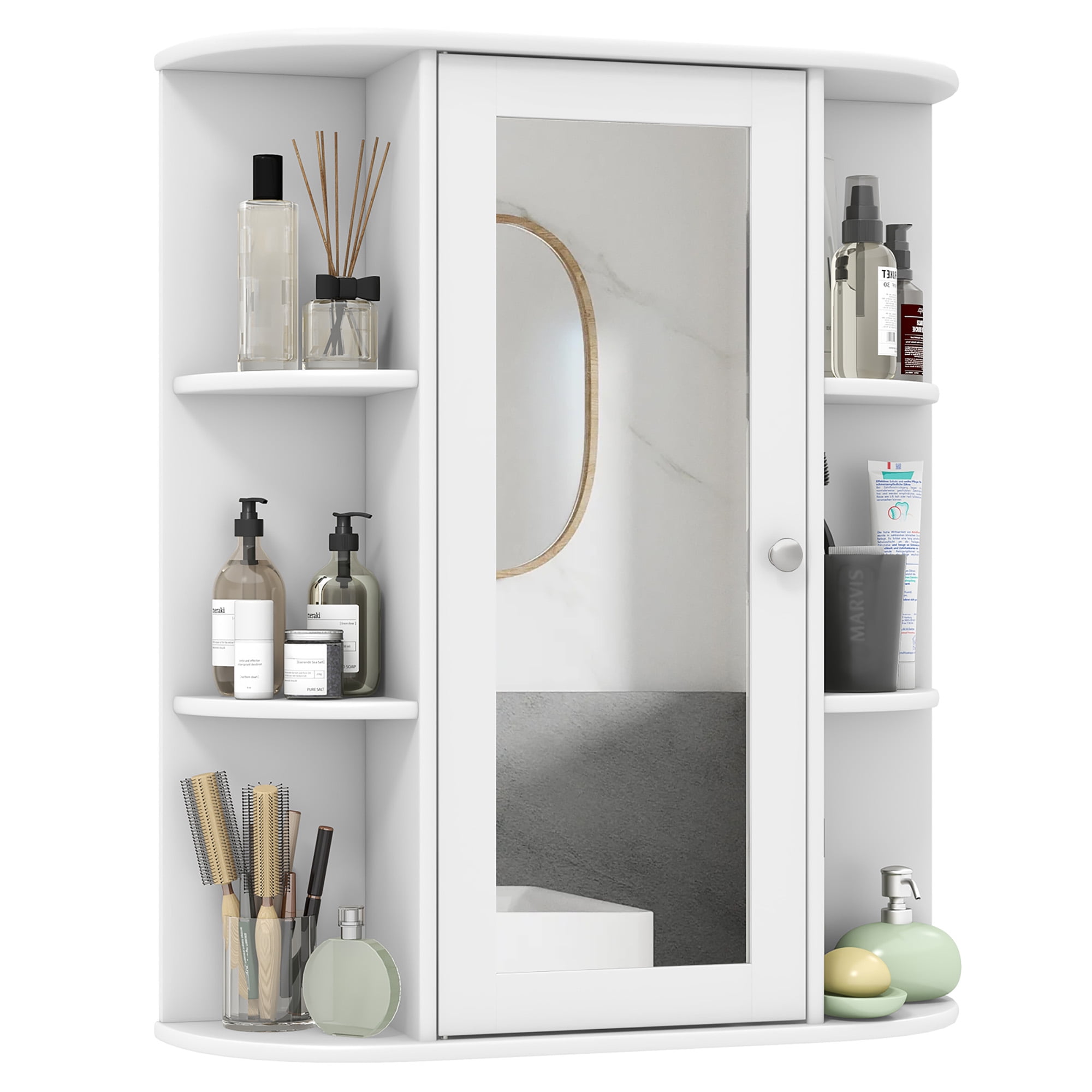 Click here for Gymax Bathroom Wall Medicine Cabinet Wall Mounted... prices