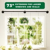 Bamworld Long Hanging Planters for Indoor Plants 73in Plant Hanger ...