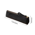 AuroraX Vintage Faux Leather Pencil Case,Large Capacity Zipper Pen ...