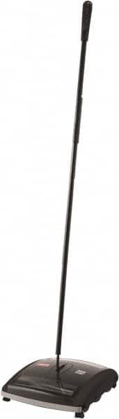 Rubbermaid 7-1/2" Dual Brush Walk Behind Sweeper Manual, Rubber Wheels ...