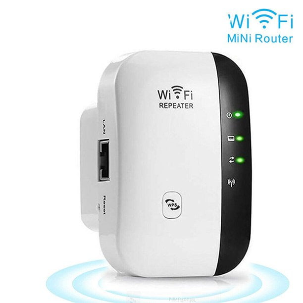 WiFi Extender Range Repeater 300Mbps Wireless Internet Signal Booster 2 ...