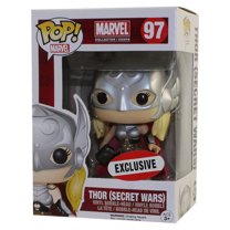 MARVEL Collector Corps Secret Wars Funko POP! Lady Thor 97 Exclusive ...